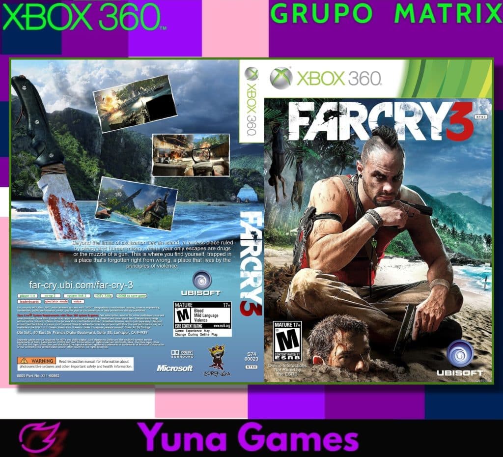 Far Cry 3 Xbox 360 Original (Mídia Digital) – Alabam